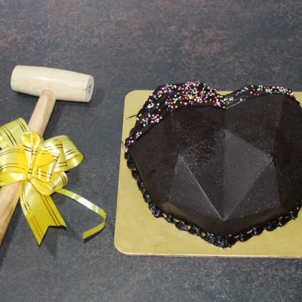 Pinata Heart Cake - Inside Chocolate Jems Cake - Cake for you